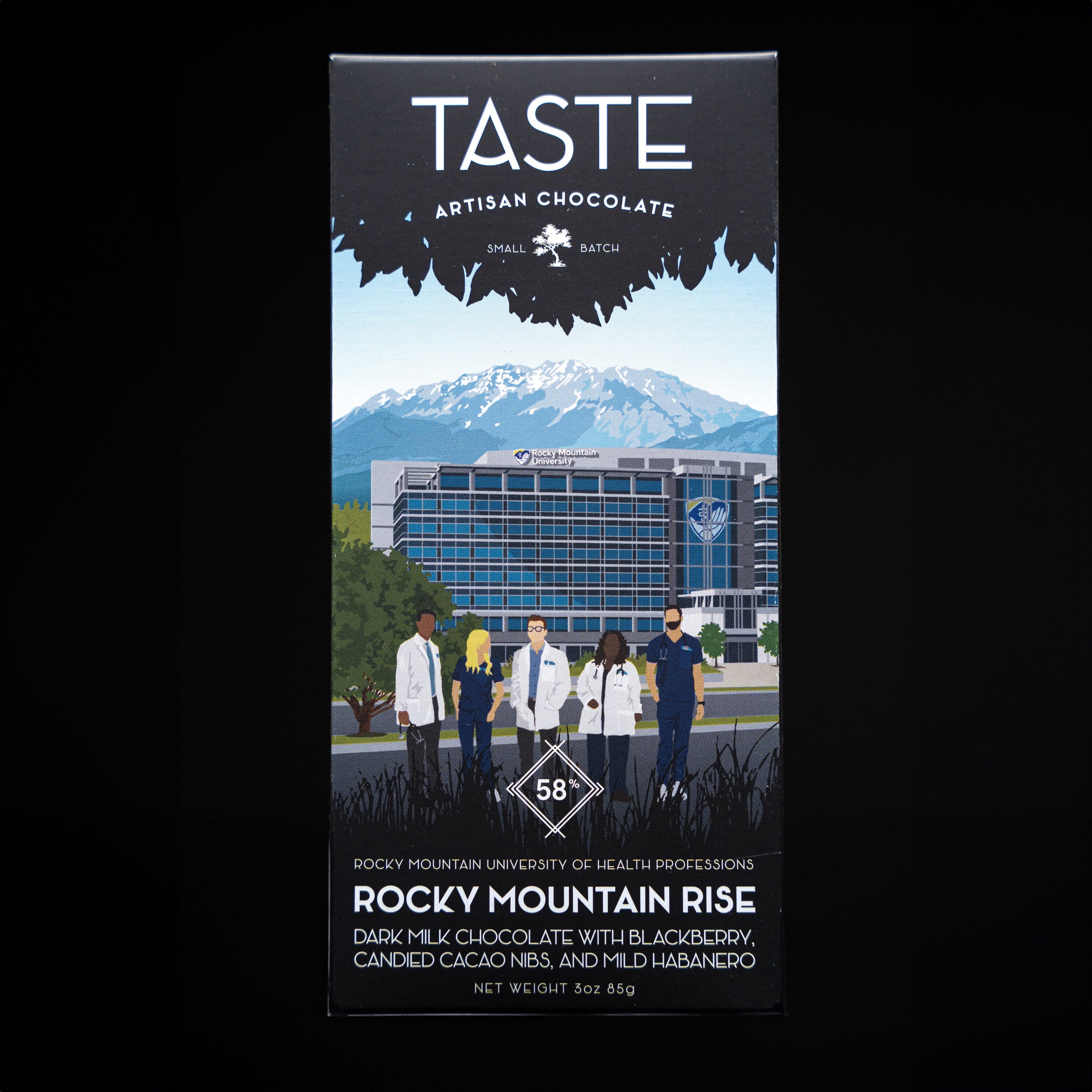 Rocky Mountain Rise Chocolate Bar | Rocky Mountain University