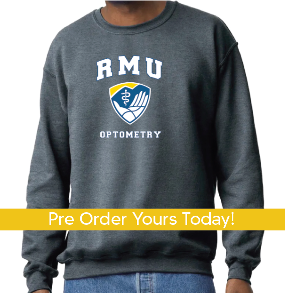 906 RMU Optometry Crewneck Sweatshirt (Unisex) | Rocky Mountain University