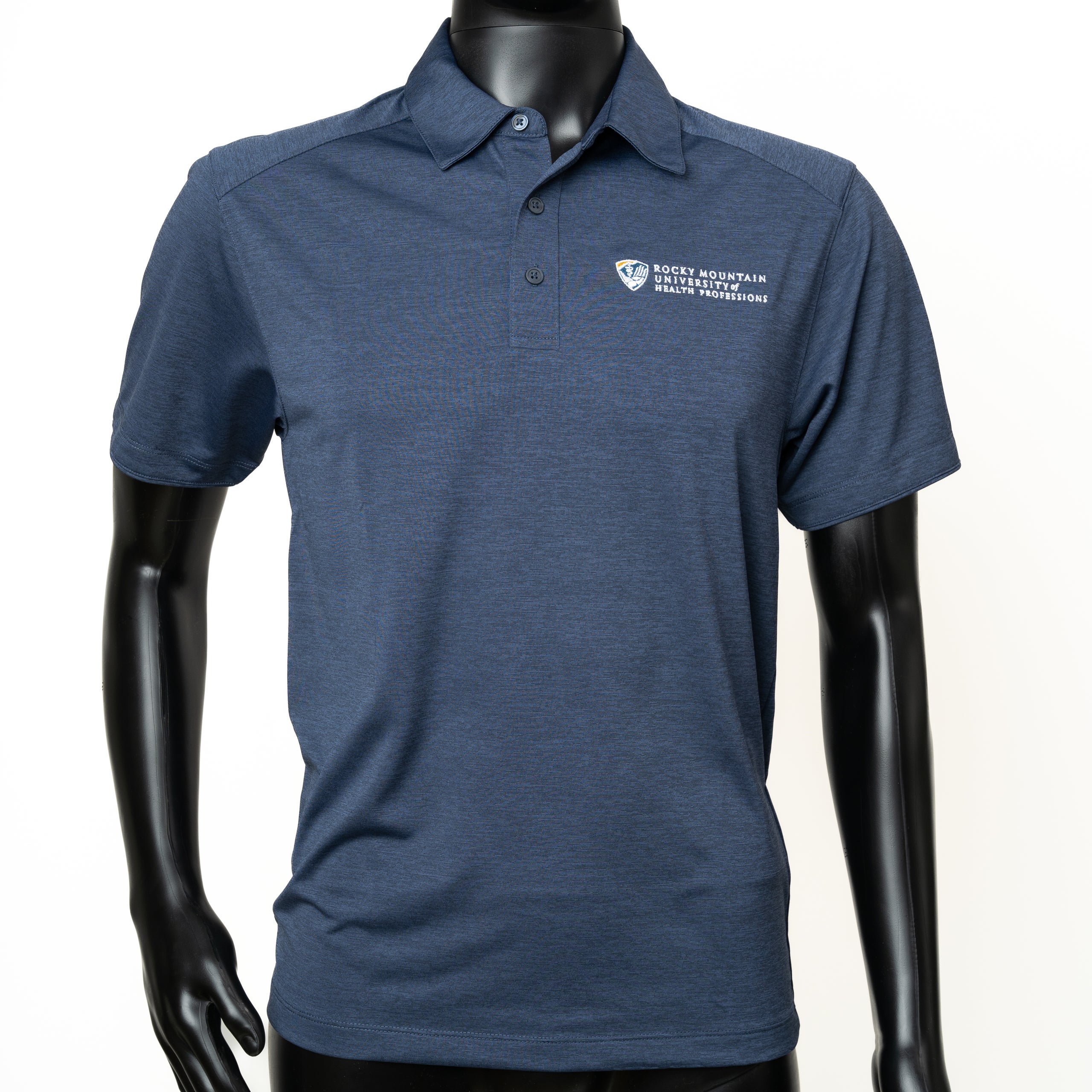 120 Men's RMU Blue Polo | Rocky Mountain University